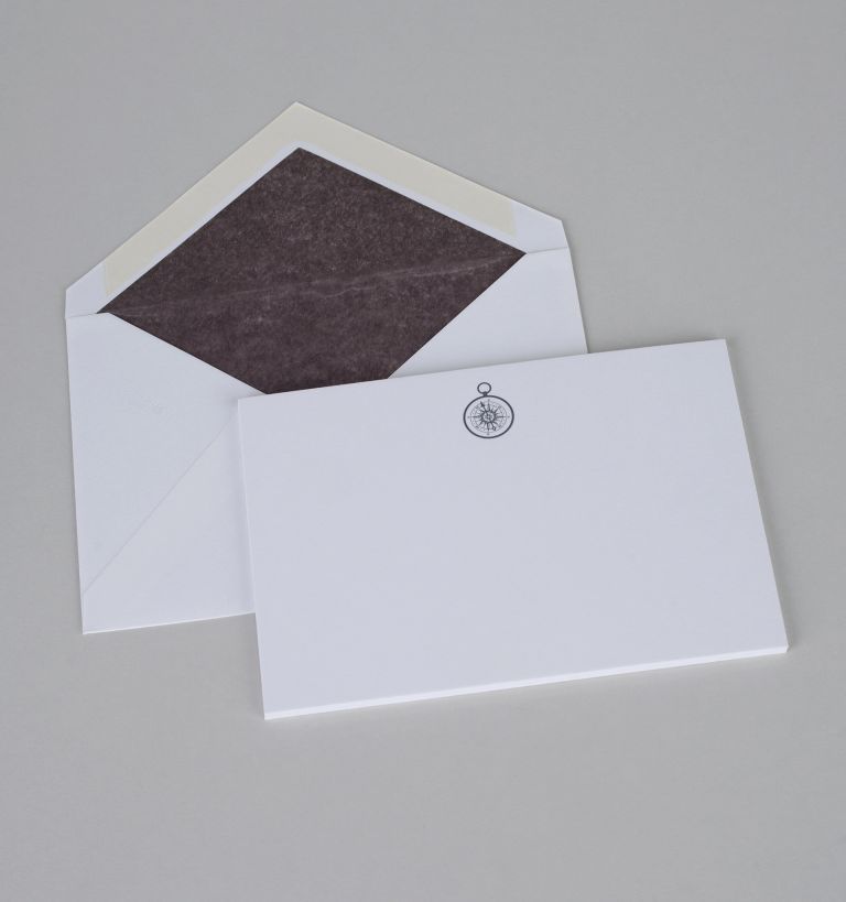Correspondence cards compass